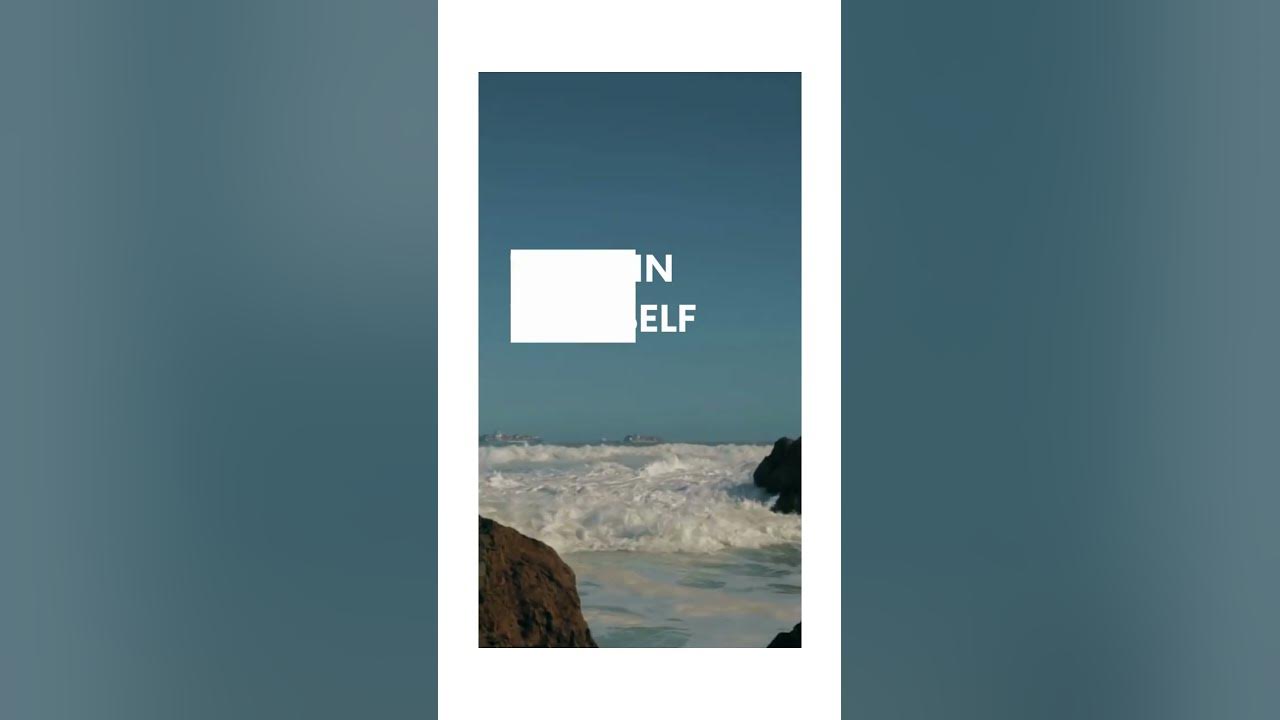 Ocean Waves Crashing Relaxing Music To Help You De Stress Shorts