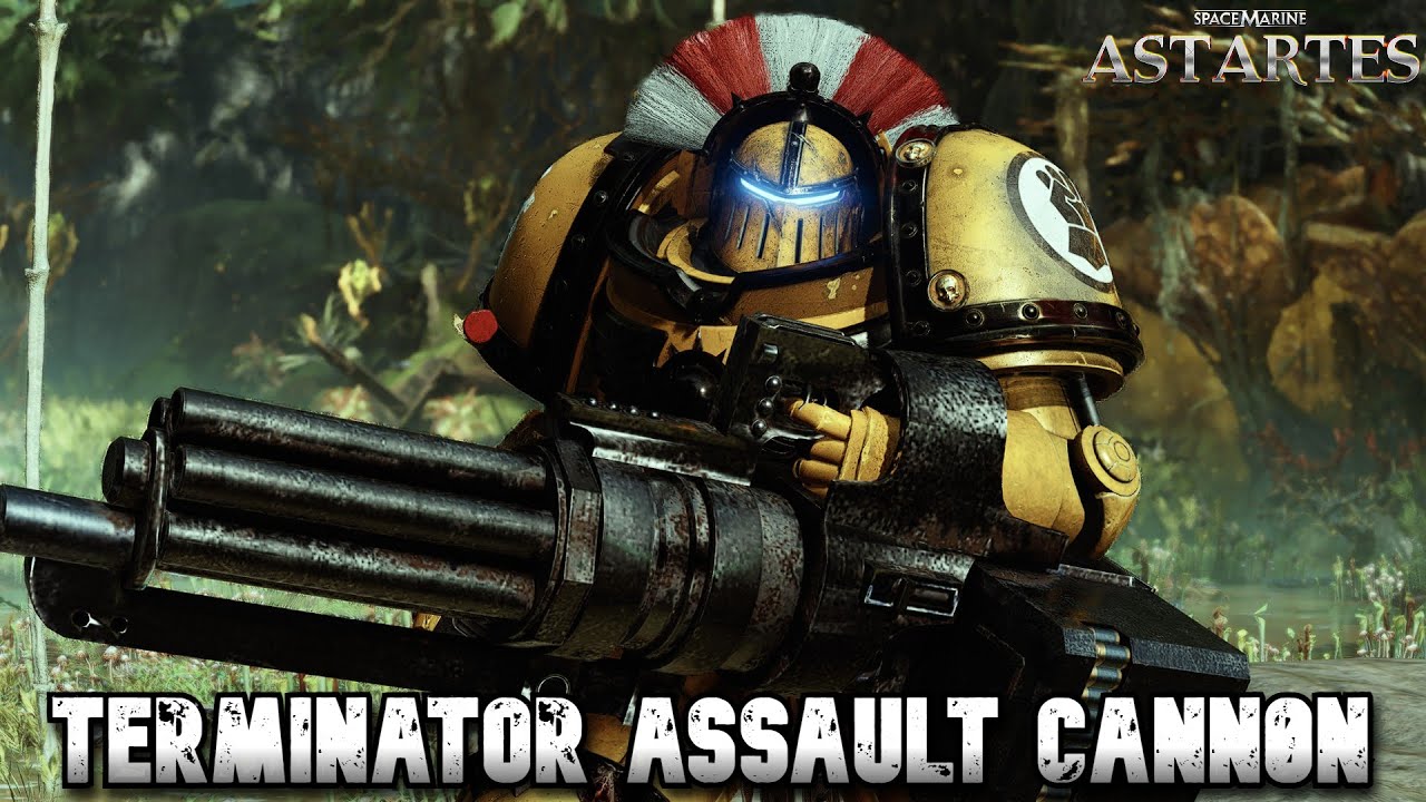 Terminator with Assault Cannon Gameplay!! - Warhammer 40K: Space Marine ...