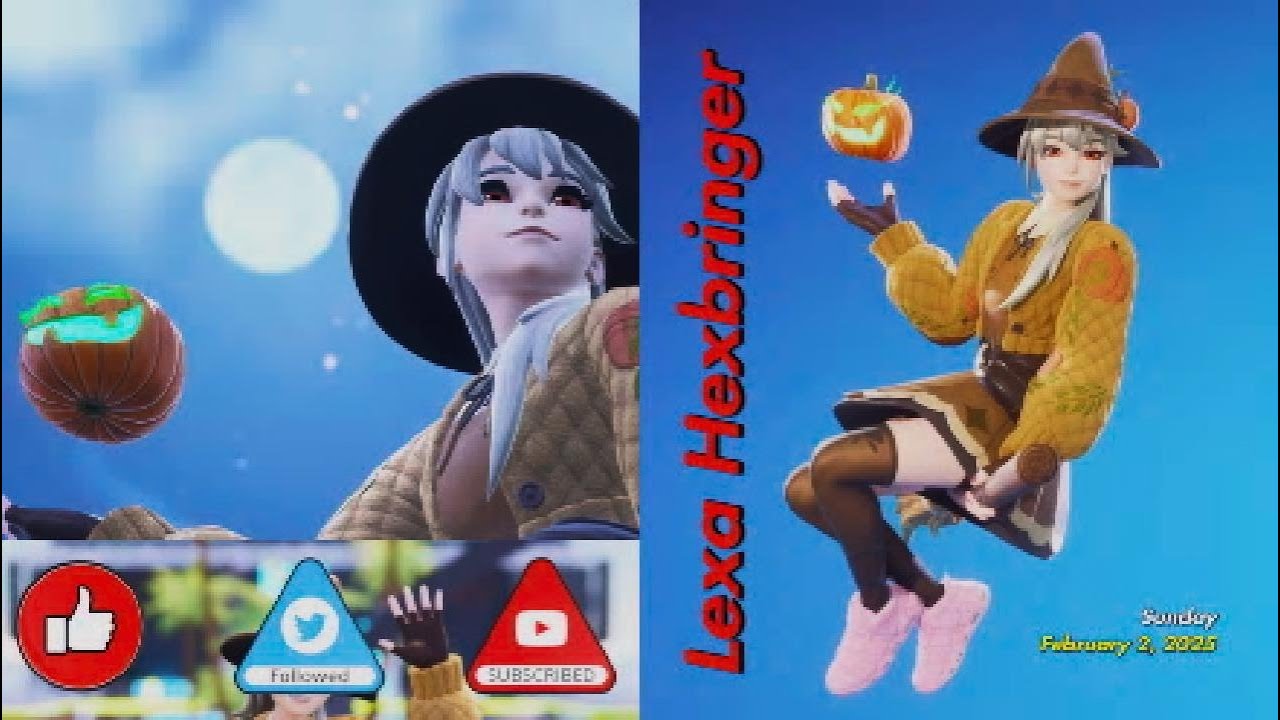 *NEW* Fortnite - Lexa Hexbringer - Gameplay - First Look - February 2 ...