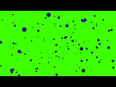 Audio Particle Visuvalizer Green Screen | Awesome avee player template | #266