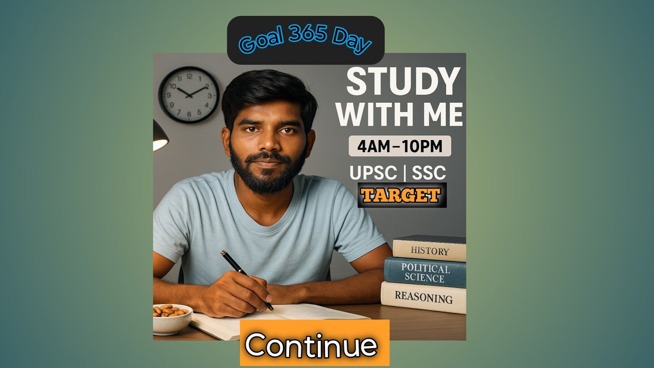 📚 5:30 AM LIVE Study With Me | Super Selection Challenge | SSC | UPSC | Dharmendra Chaudhary ...