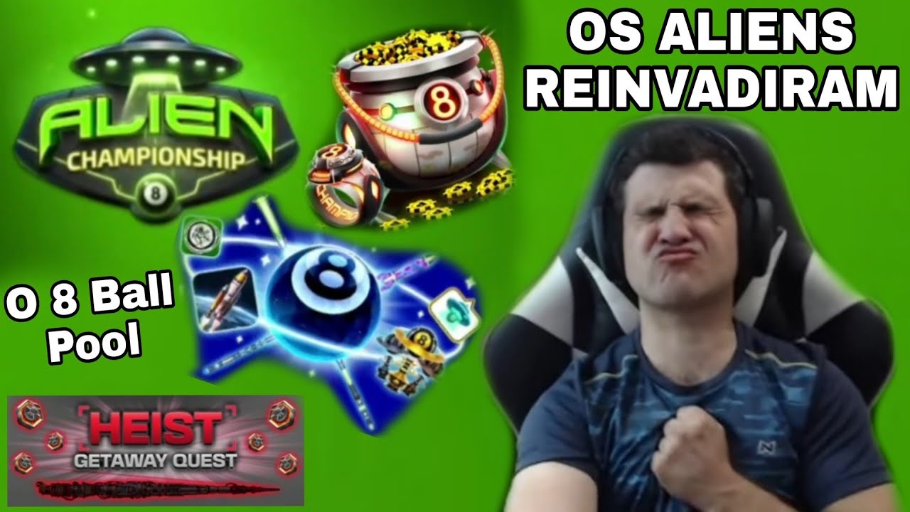 Os Aliens Reinvadiram o 8 Ball Pool! Vamos Ganhar de TODOS ELESS - YouTube