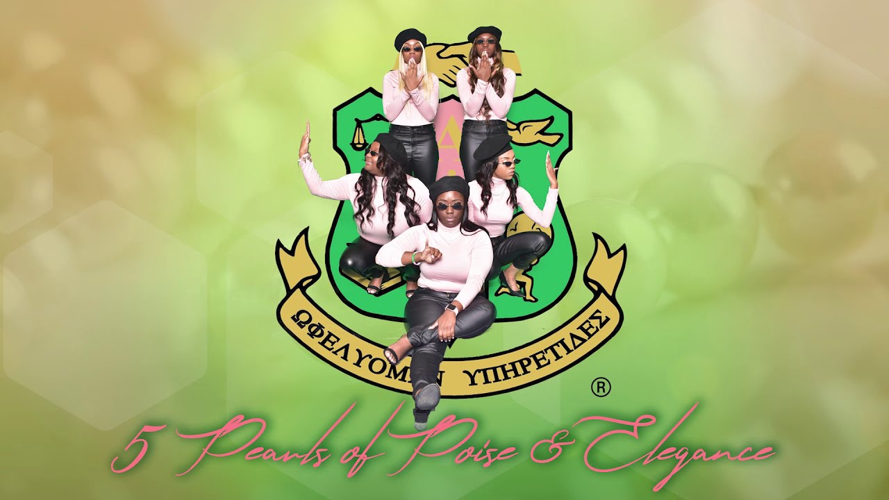 Alpha Kappa Alpha, Sorority Inc., Eta Nu Chapter Fall 2020 line - YouTube