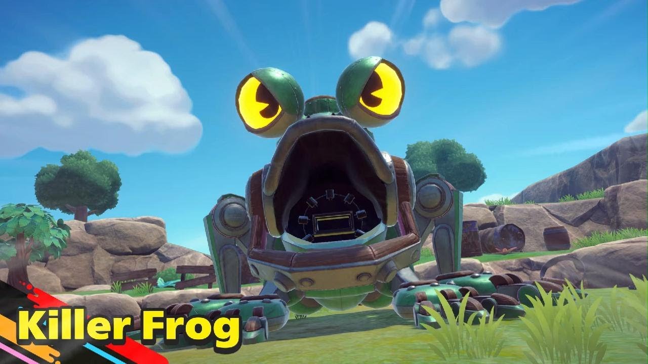 PAC-MAN WORLD 2 Re-PAC [Killer Frog Boss Fight] - YouTube