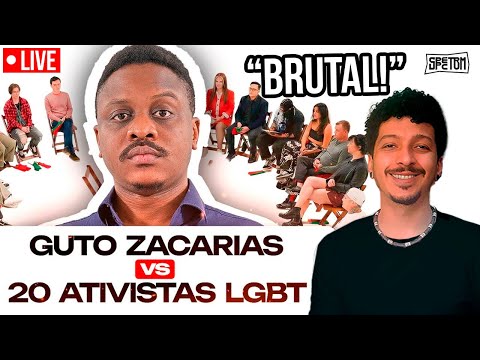 Live React: Guto Zacarias é JANTADO por 20 Ativistas LGBT!