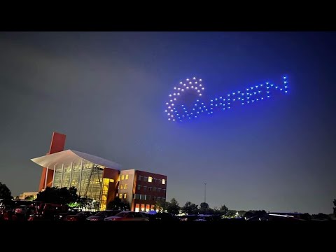 2024 Warren Birthday Bash - Drone Show - YouTube