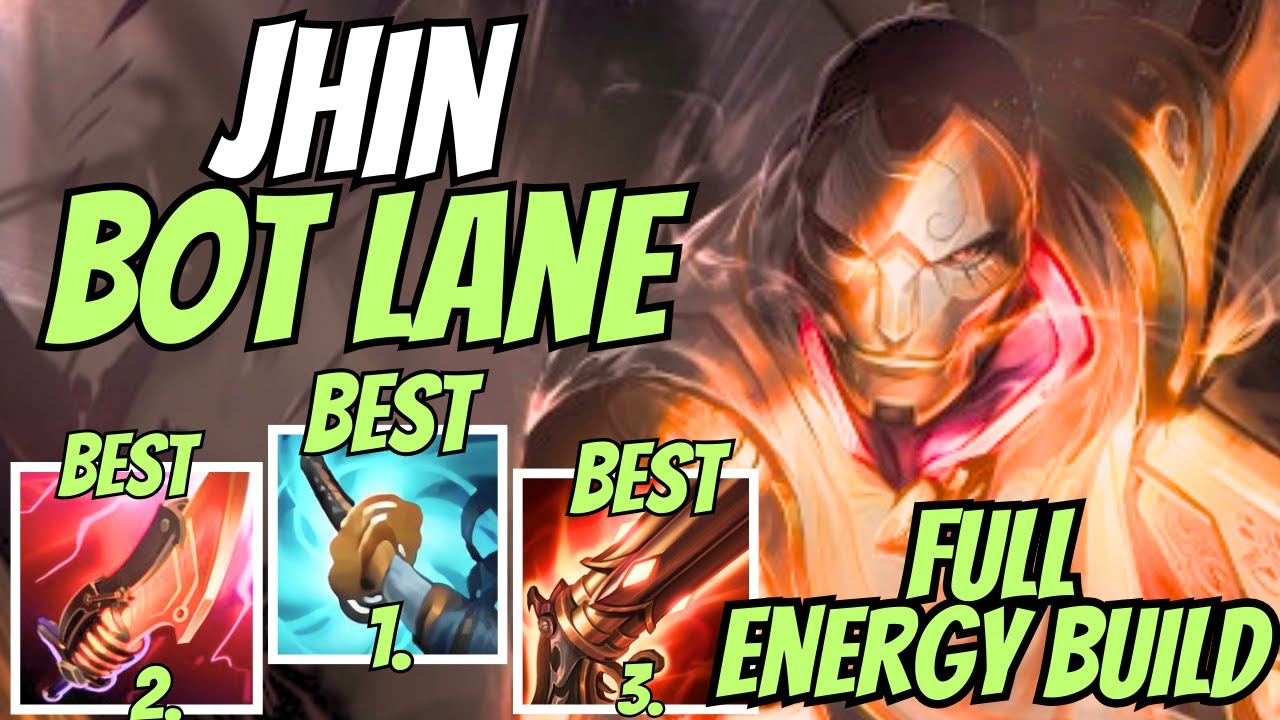 Energy Stake Jhin Bot Lane Season 14 Guide - Guide Of League Of Legends - YouTube