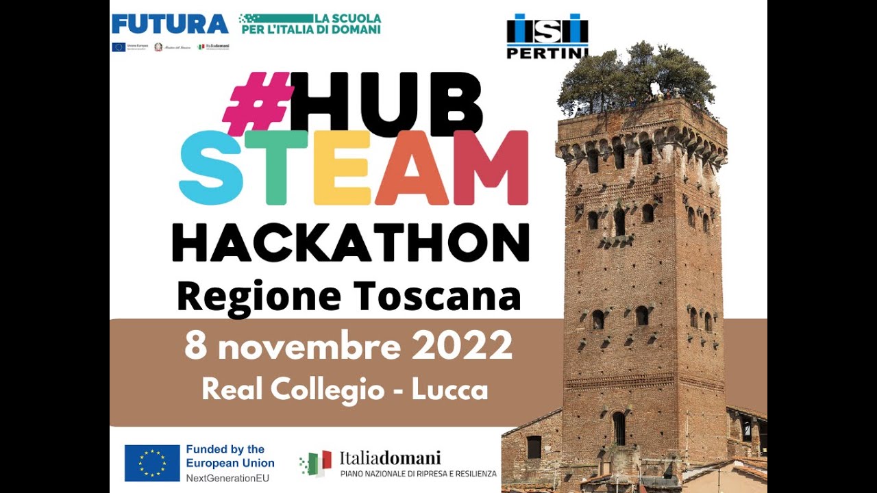 Finale Hackathon regionale toscana - Progetto #HubSteam - YouTube