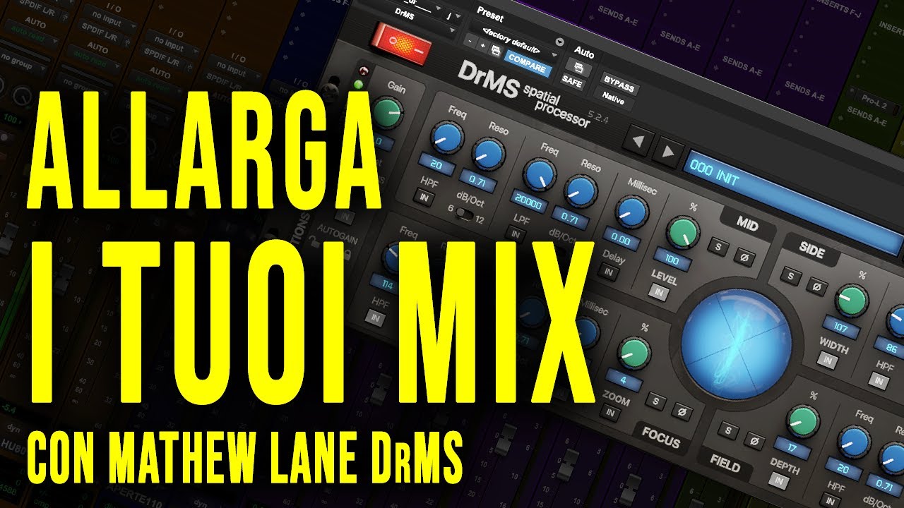 Mathew Lane DrMS Spatial Processor - Plugin Tutorial - YouTube