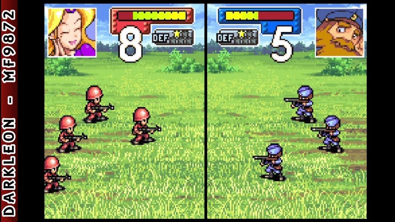 Game Boy Advance - Advance Wars © 2001 Nintendo - Gameplay - YouTube