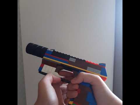 Lego usp 45 tactıcal silencer - YouTube