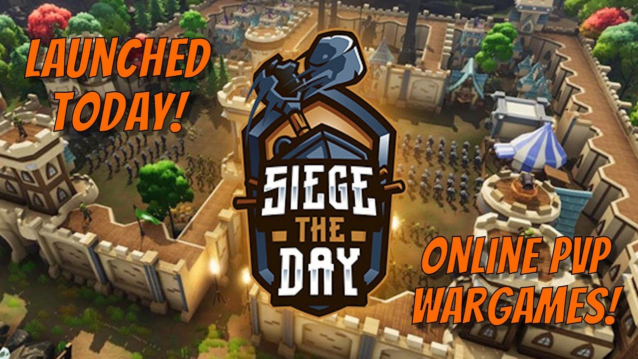 Siege The Day! Online PVP Base Builder Wargame! - YouTube