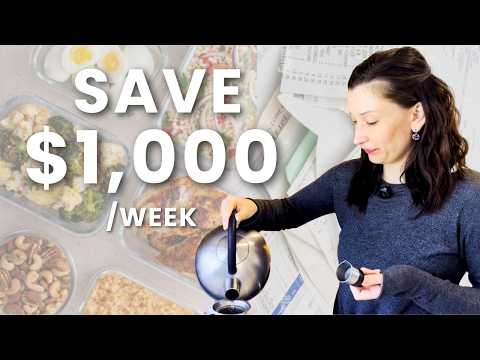 Weekly Spending Habits That Save Our Family Thousands |Frugal Minimalism (Family in our 30s)