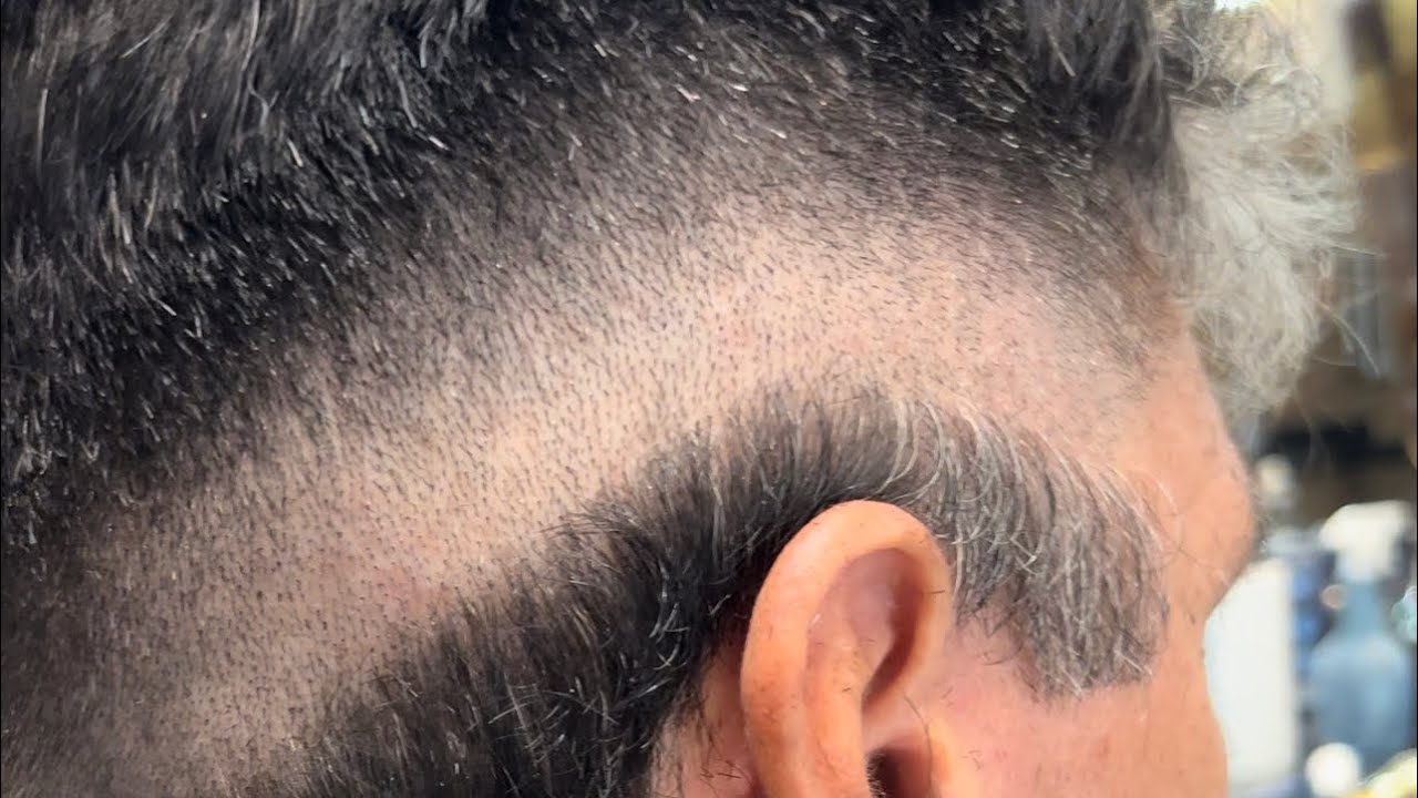 Aprenda fazer degrade terminando na navalha| passo passo degrade - YouTube