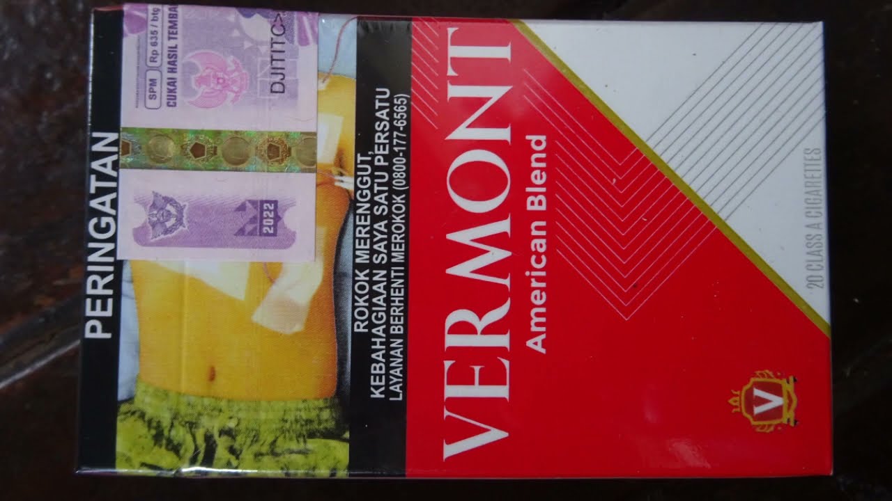 Rokok baru Vermont harga 20 ribu - YouTube
