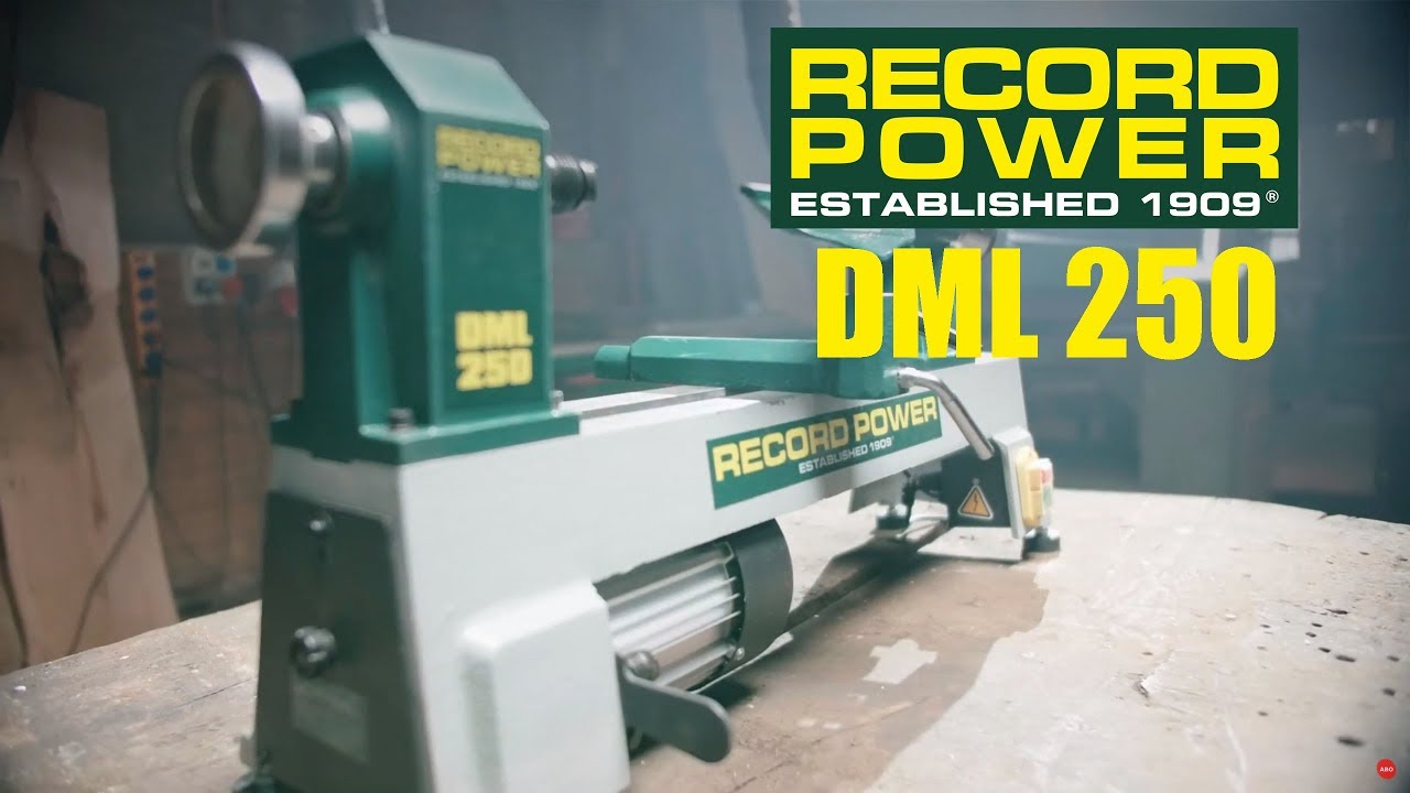 DML250 Drechselbank kurze Vorstellung der "kleinen" von Record Power ...