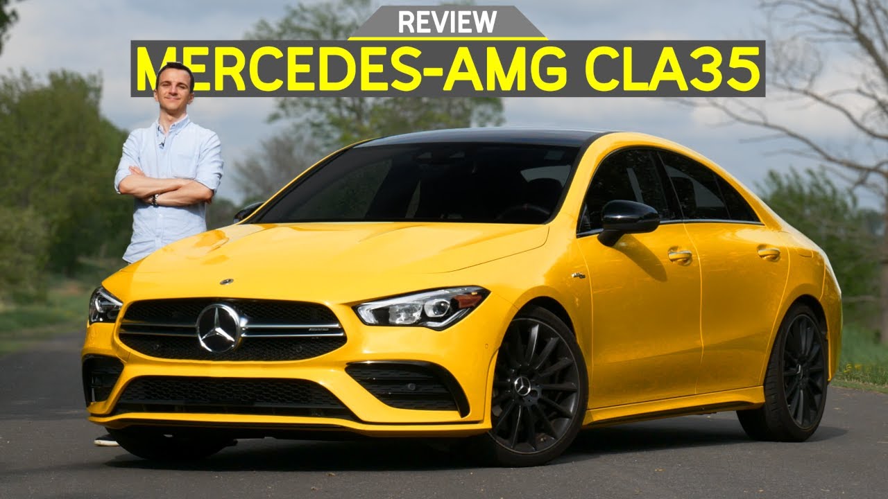 Point and Shoot Machine! - MERCEDES-AMG CLA35 - Review - YouTube