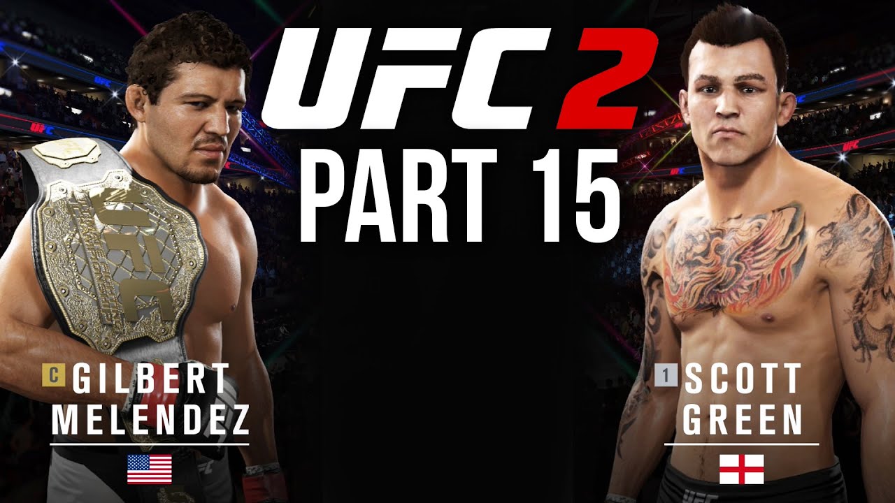 UFC 2 Gameplay Walkthrough Part 15 - WEIGHT CHANGE & TITLE FIGHT ...