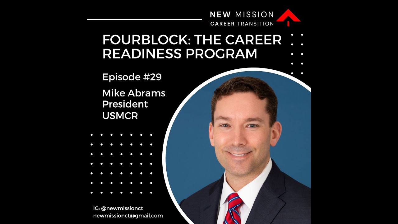 FourBlock: The Career Readiness Program | Mike Abrams | USMCR - YouTube