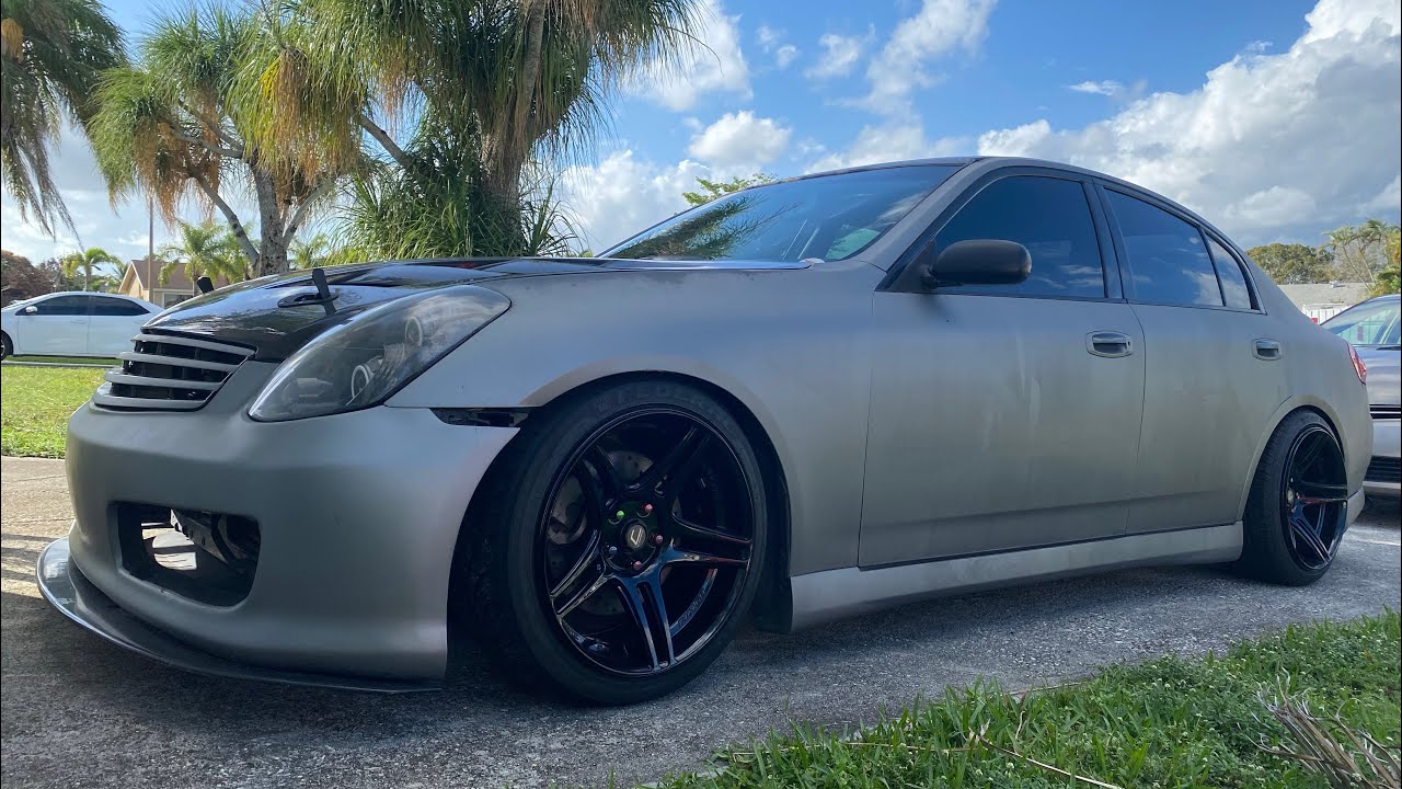 NEW WHEELS! Cosmis S5R For the G35 Sedan Drift Car Build - YouTube