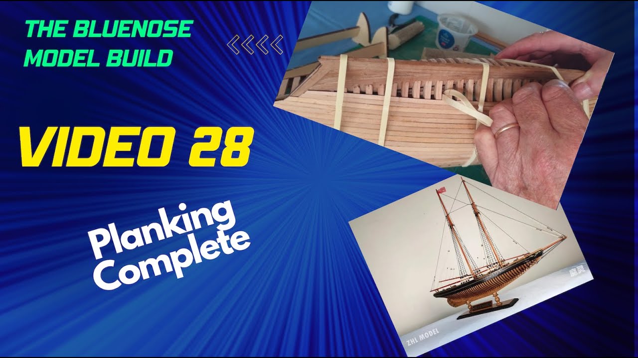 Bluenose Model Build Video 28 - YouTube