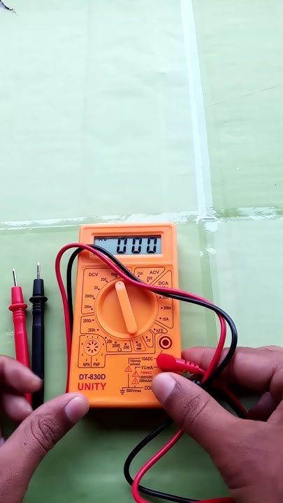 Digital Multimeter DT-839D UNITY | Unboxing #shorts #pbexperiment - YouTube