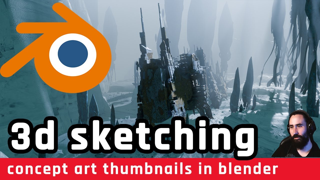 Thumbnail Sketching in Blender 3d. - YouTube