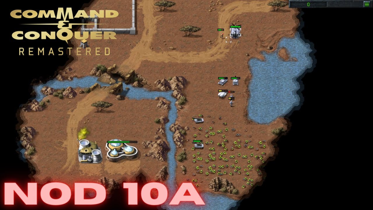 Command & Conquer Remastered - NOD Mission 10A - DOCTOR WONG (Hard) - YouTube