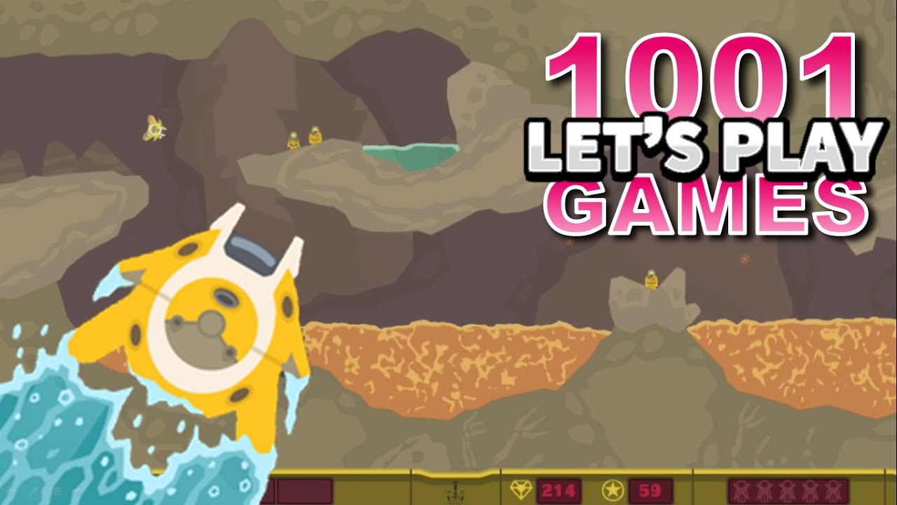 Pixeljunk Shooter (PS3) - Let's Play 1001 Games - Episode 69 (Part 1 ...