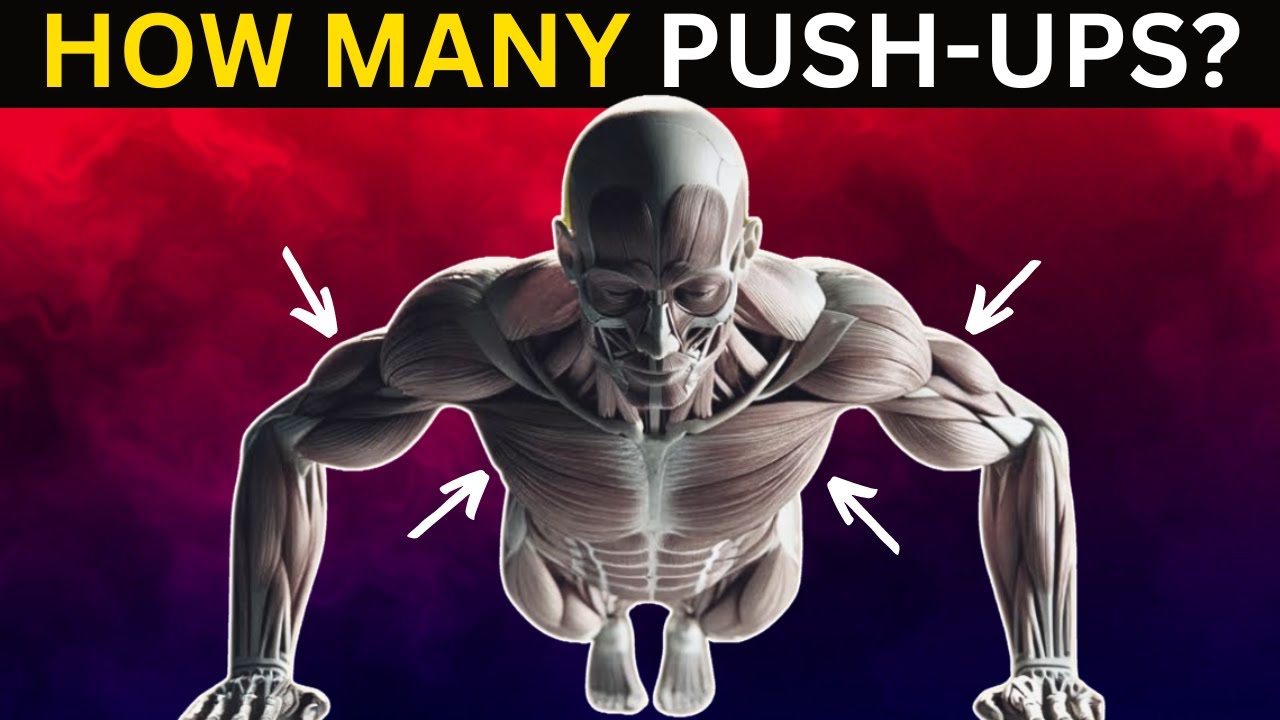 How Many Push Ups Daily To Build Muscle (Science Explained) - YouTube