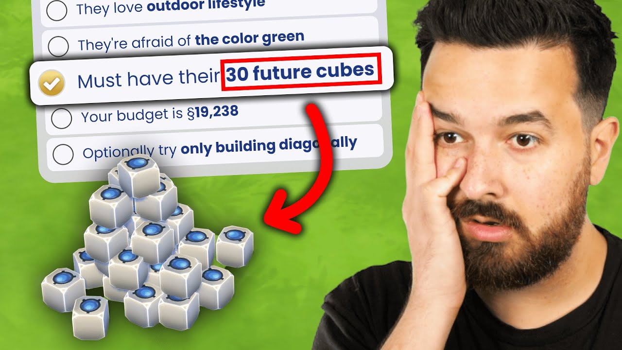 I made my own build challenge and I regret it. - YouTube
