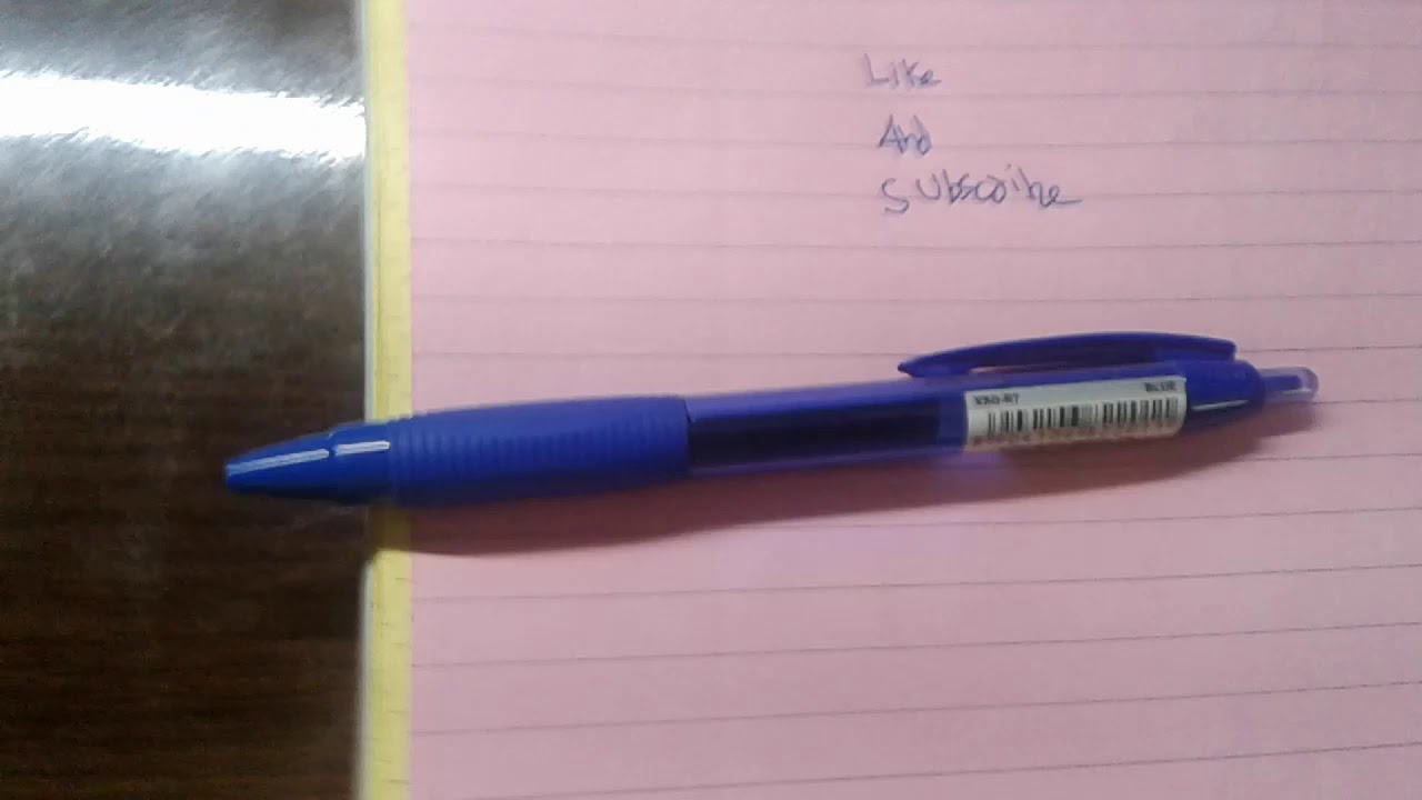 Uniball click gel pen unboxing! ! ! ! - YouTube