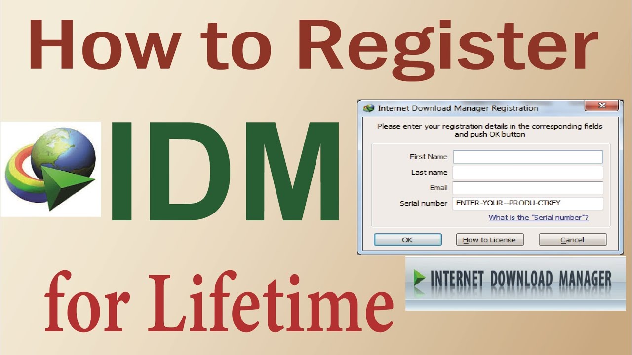 How to register IDM for lifetime | SoftTech - YouTube