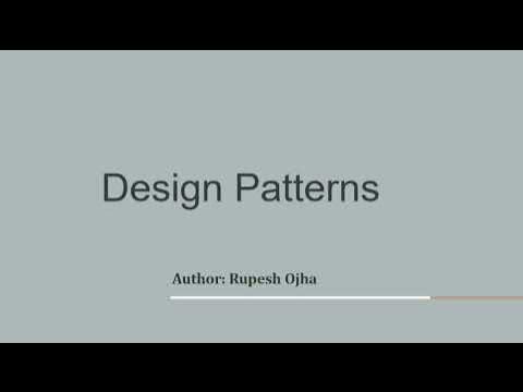Design Patterns Overview - YouTube