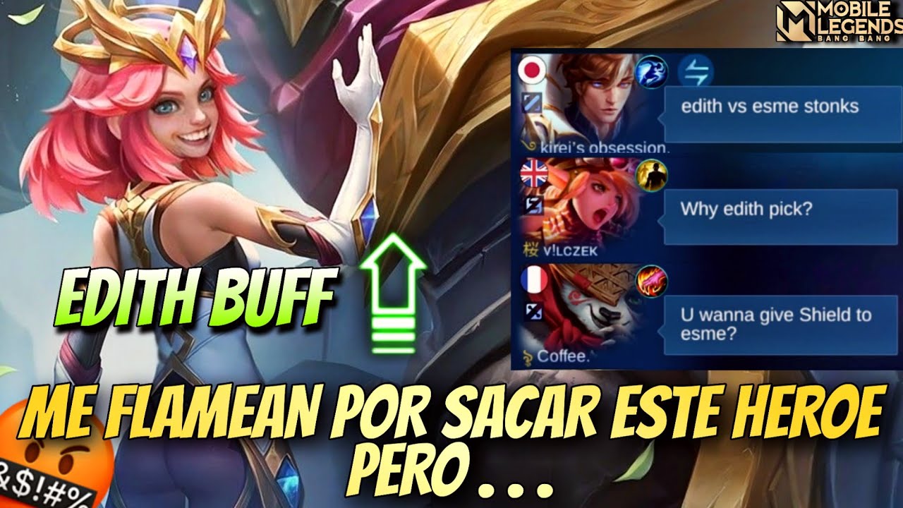 ME FLAMEAN POR SACAR A EDITH DESPUES DEL BUFF Y ESTE ES EL RESULTADO ...