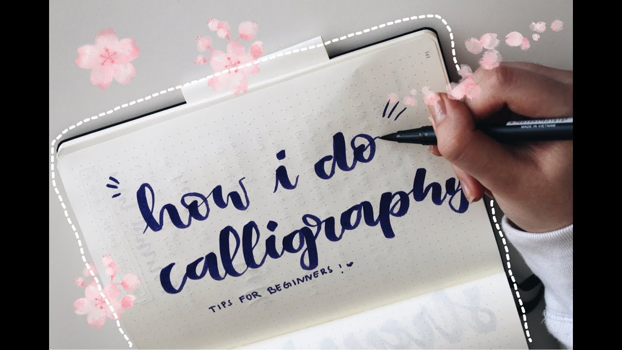 How to: Modern Calligraphy | Tips for everyone! 🖌 - YouTube