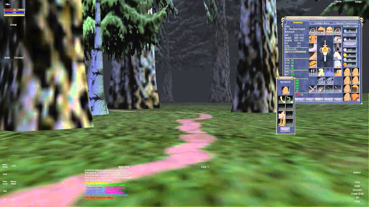 Everquest old school : Part 13 - Killing Zombies - Nektolus Forest ...