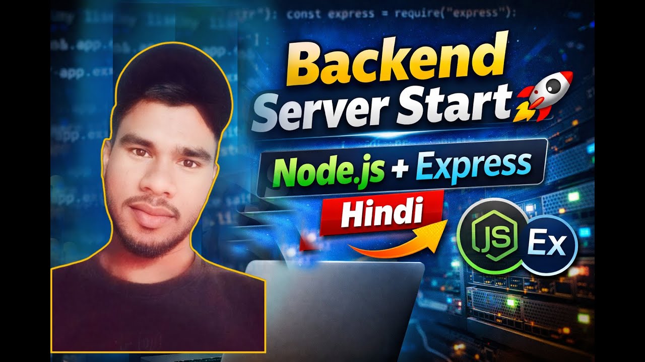 Backend Server Start Code | Backend Server Kaise Start Kare? | Node.js ...
