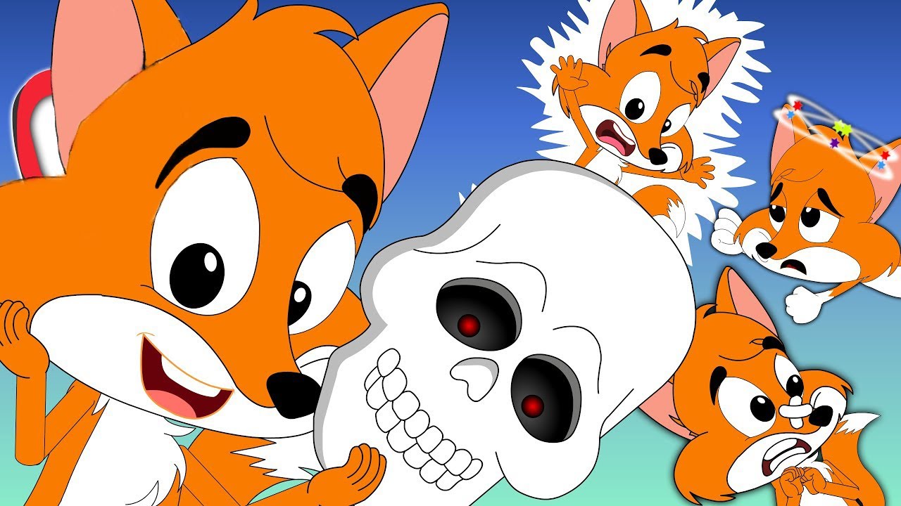 Four Little Foxes | English Nursery Rhymes - YouTube