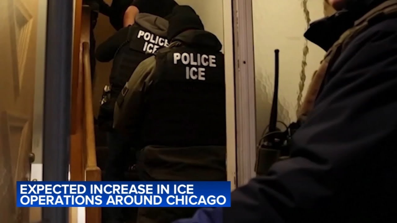 Surge in Chicago-area ICE operations expected to begin Saturday - YouTube