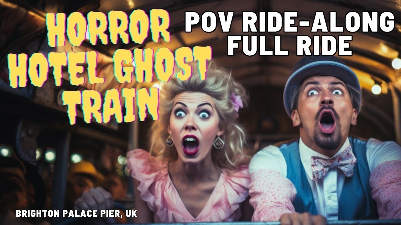 Dare to Ride: Horror Hotel Ghost Train POV Experience | Brighton Palace ...