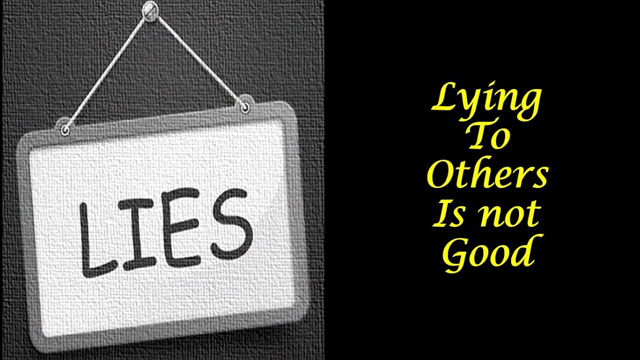 Do not lie - YouTube
