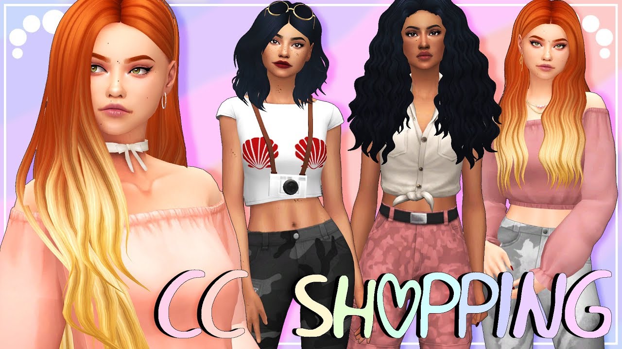 Sims 4 clay hair cc pack - tadastX