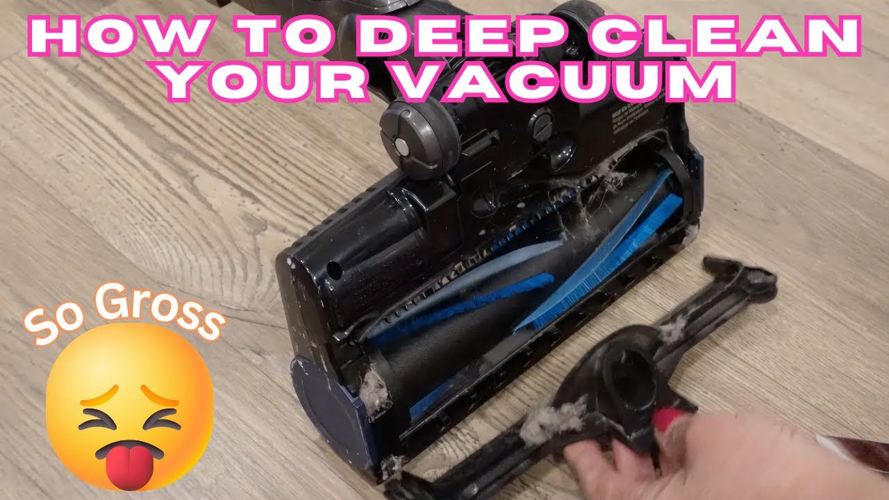 HOW TO PROPERLY DEEP CLEAN YOUR VACUUM CLEANER //SPOTLIGHT WEDNESDAY🧽🪣 ...