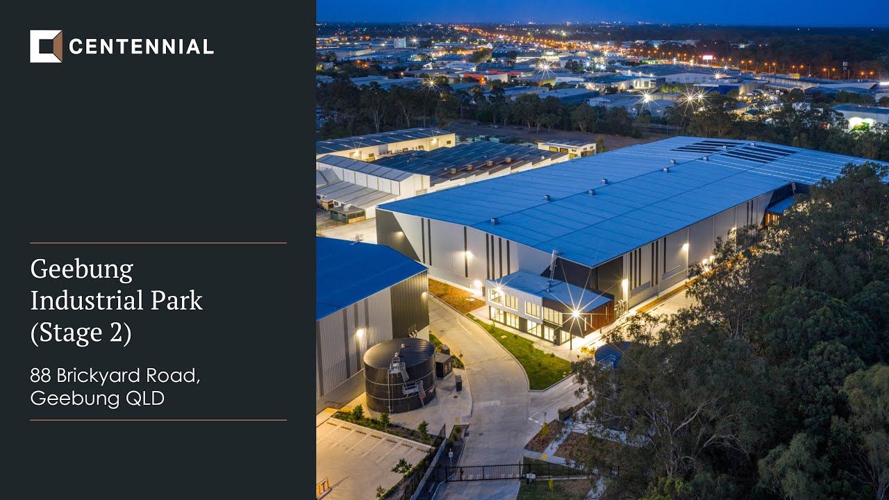 Centennial | Geebung Industrial Park Stage Two - YouTube