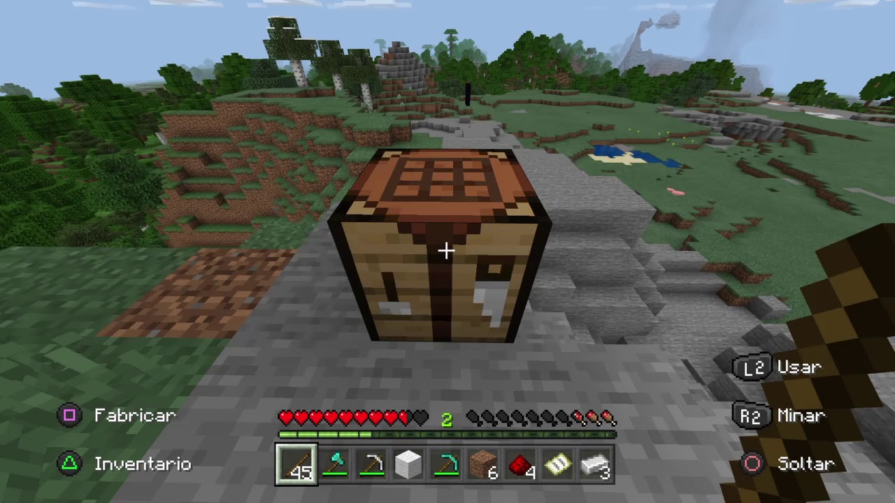 Como hacer PALOS en MINECRAFT | Videojuegos World - YouTube