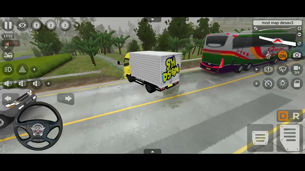 Mini Truck Simulator Indonesia Mod Off-road Simulator - YouTube