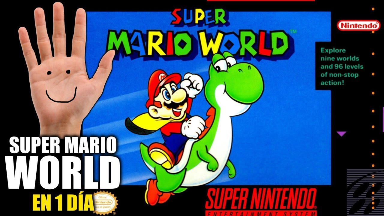 SUPER MARIO WORLD EN 1 DÍA - YouTube