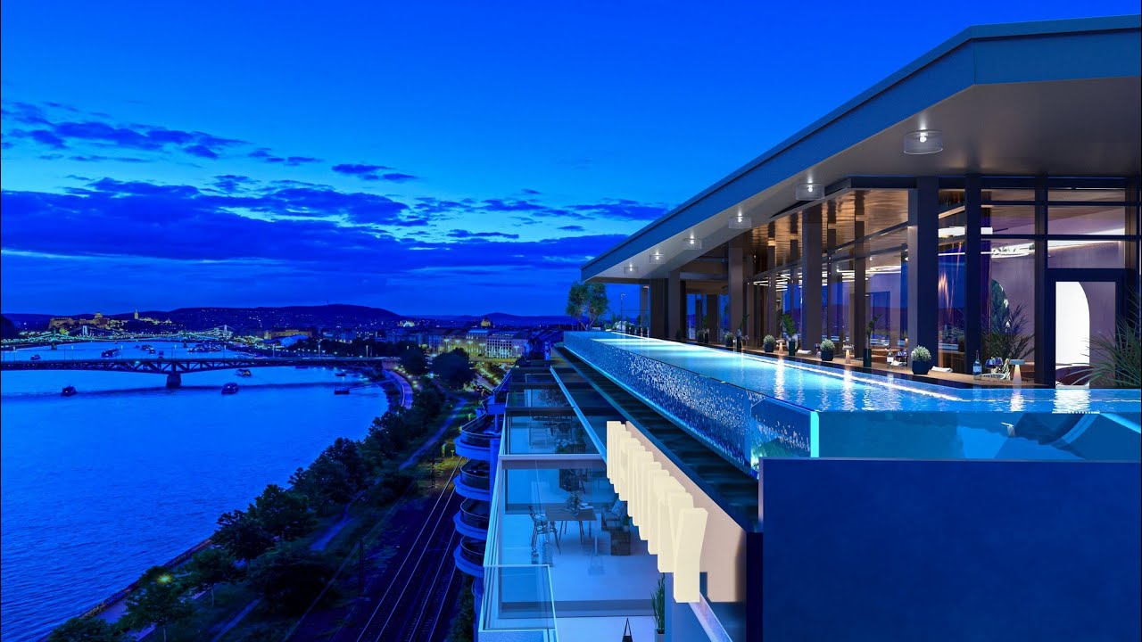 Infinity Budapest: An ultimate luxury, 3BR flat for rent - YouTube