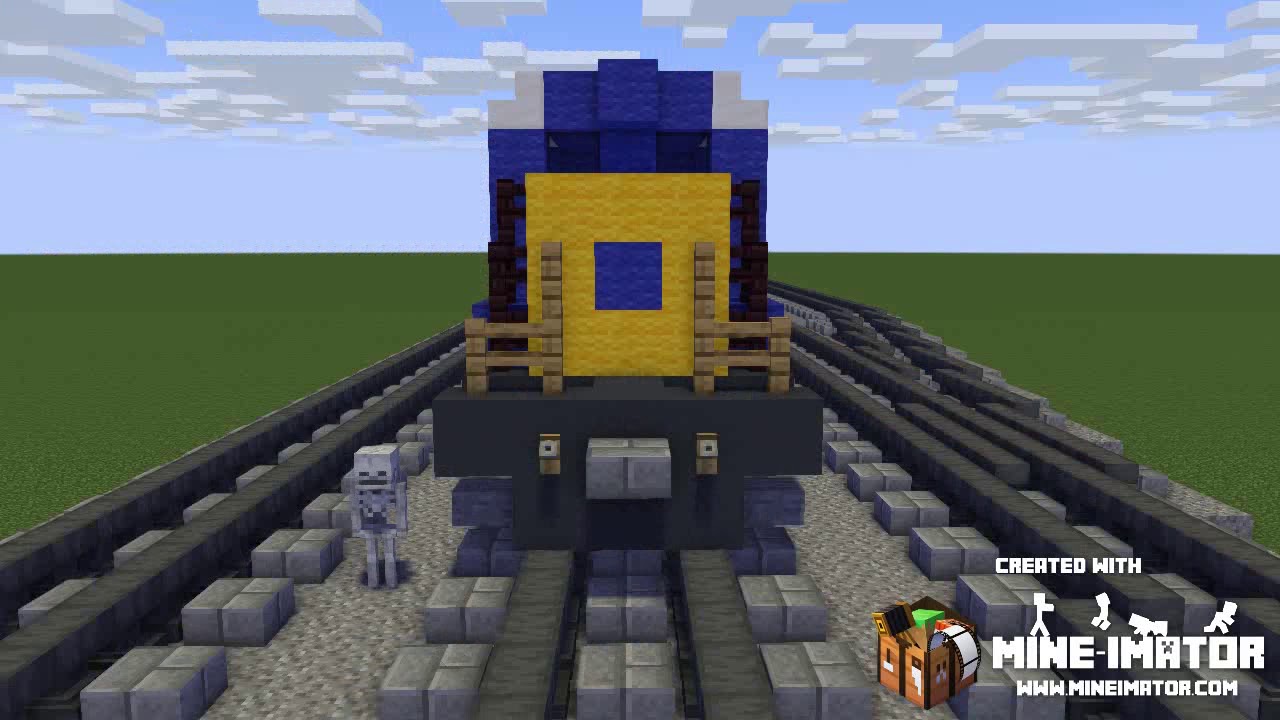 Train will crash part 1 minecraft animation - YouTube